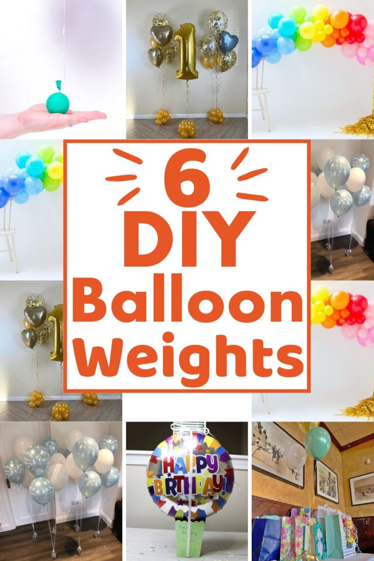 6 DIY Balloon Weights You Can Craft in 2 Minutes For 2024 - Julie Ann Art
