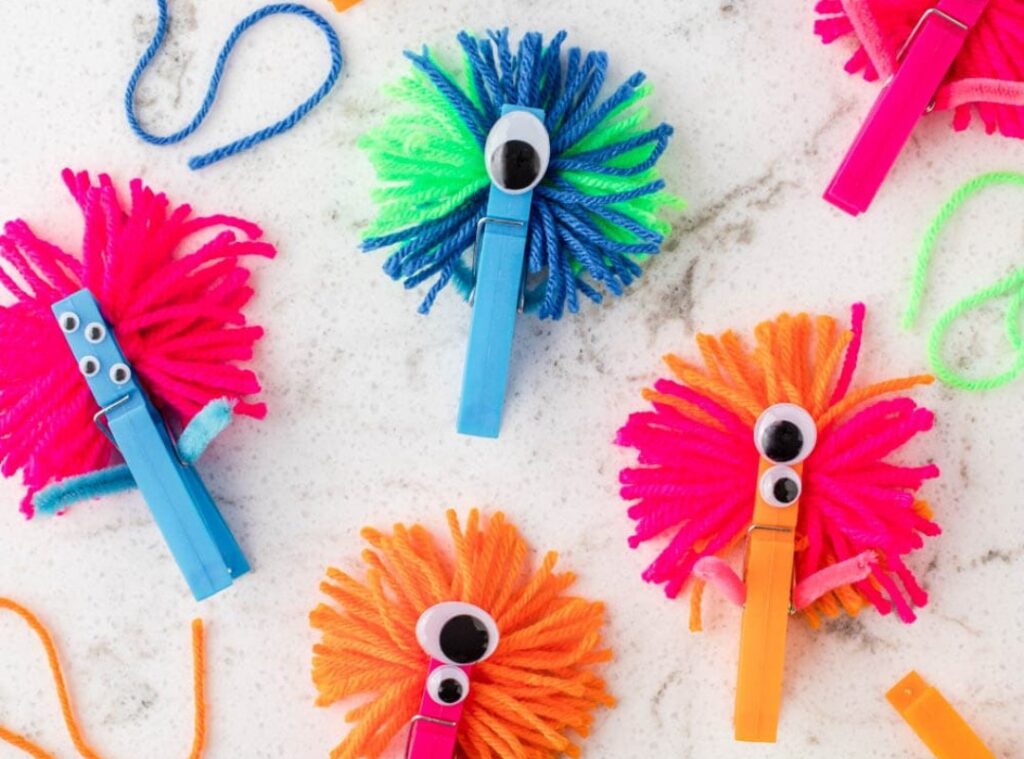 10 Fun DIY Clothespin Crafts Ideas For Kids - Julie Ann Art 10 Fun DIY Clothespin Crafts Ideas For Kids - Julie Ann Art