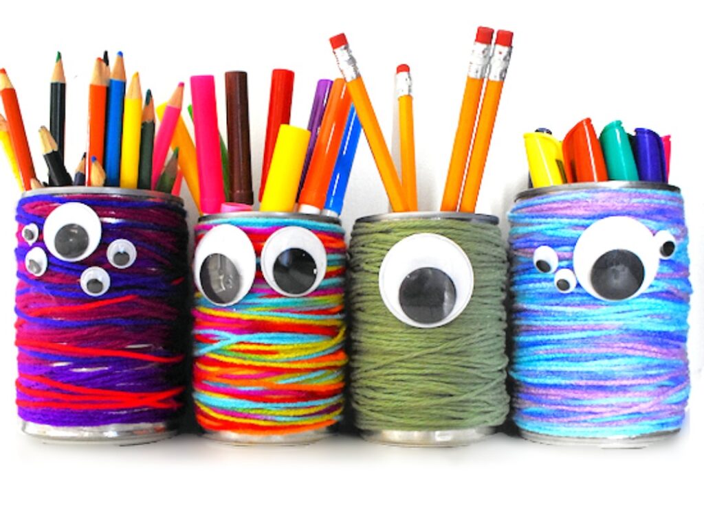 10 Simple DIY Tin Can Crafts - Julie Ann Art
