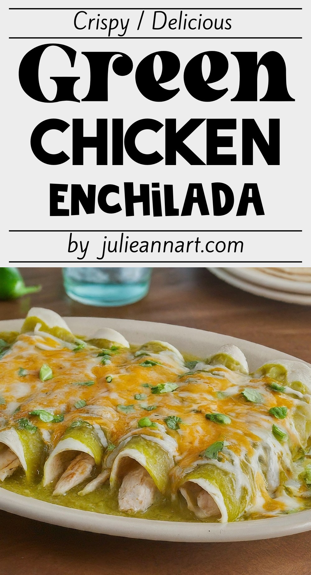 8 Easy Green Chicken Enchilada Recipes For Weeknights Julie Ann Art