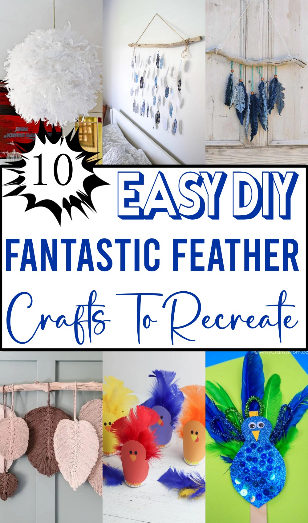 10 Super Easy DIY Feather Crafts Ideas - Julie Ann Art