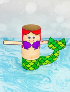11 DIY Mermaid Crafts For Marine Lovers - Julie Ann Art