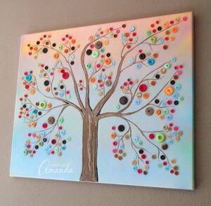 10 Easy Button Crafts For Everyone To Explore - Julie Ann Art