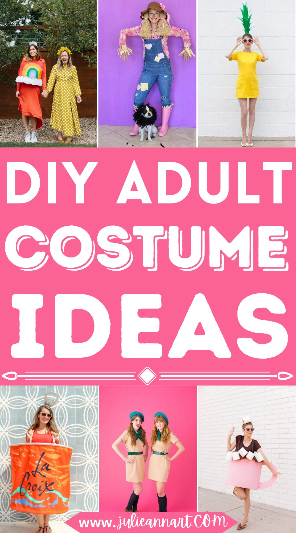 11 DIY Adult Costume For Memorable Events - Julie Ann Art