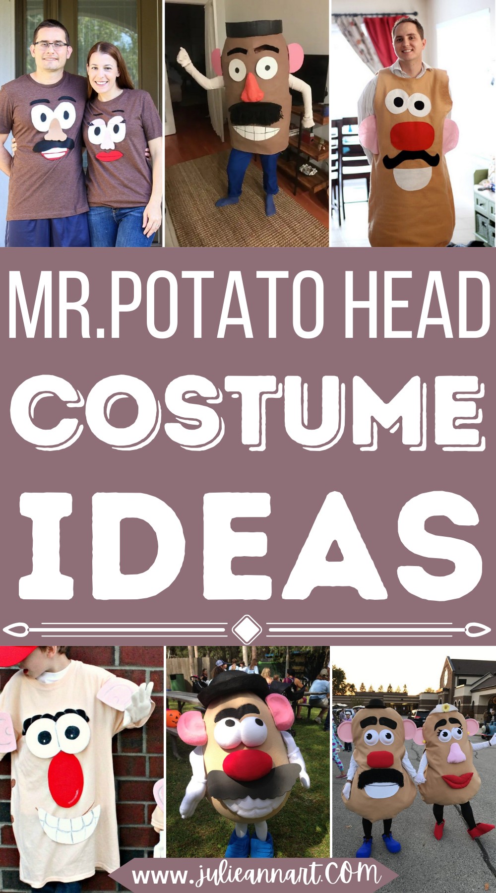 14 DIY Mr.Potato Head Costume Ideas For Being The Star Of Party - Julie ...