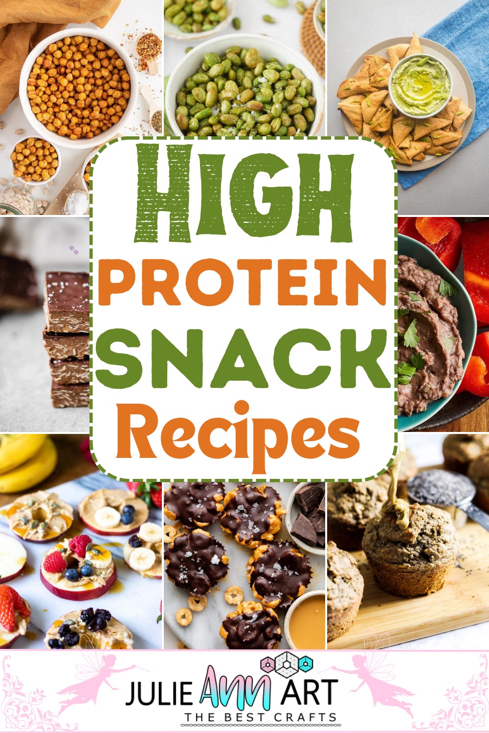 10 High Protein Snack Recipes For Health Conscious Persons - Julie Ann Art