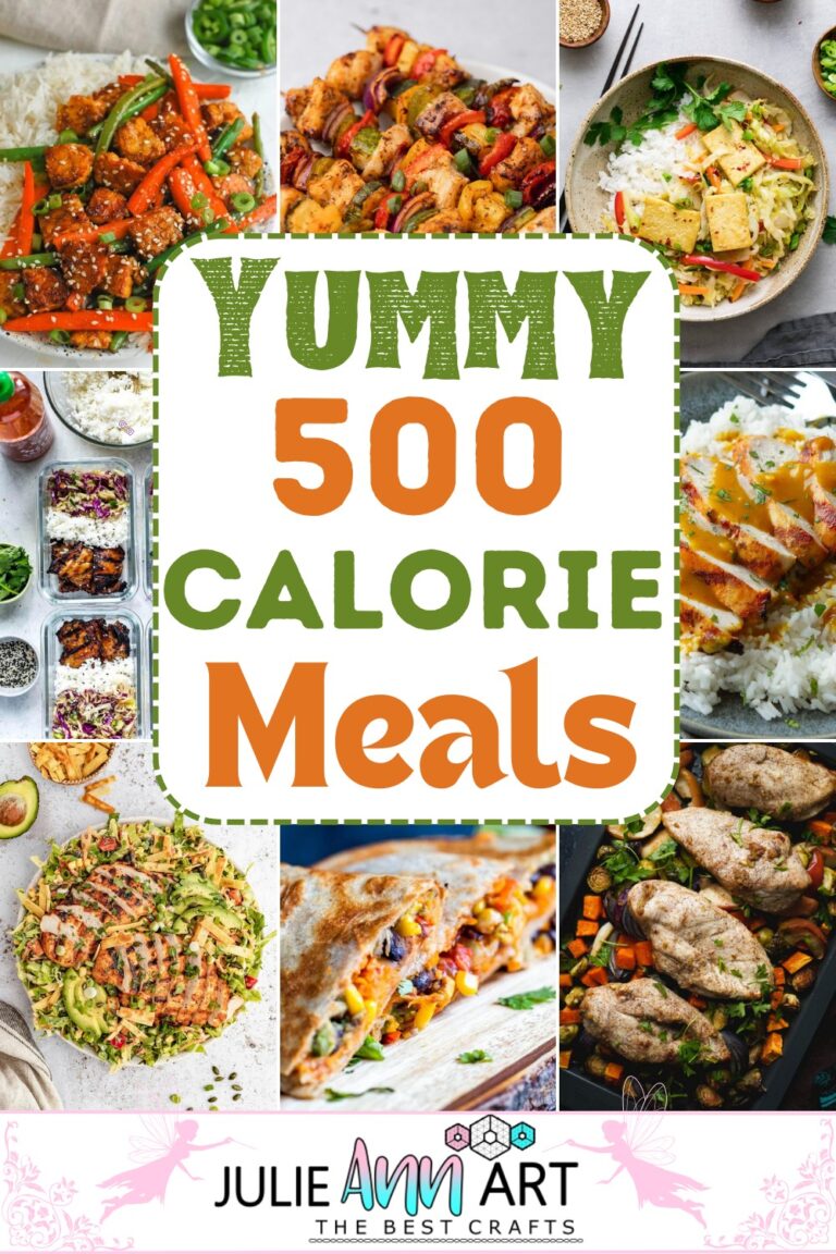 11 Yummy 500 Calorie Meals For Daily Serving - Julie Ann Art