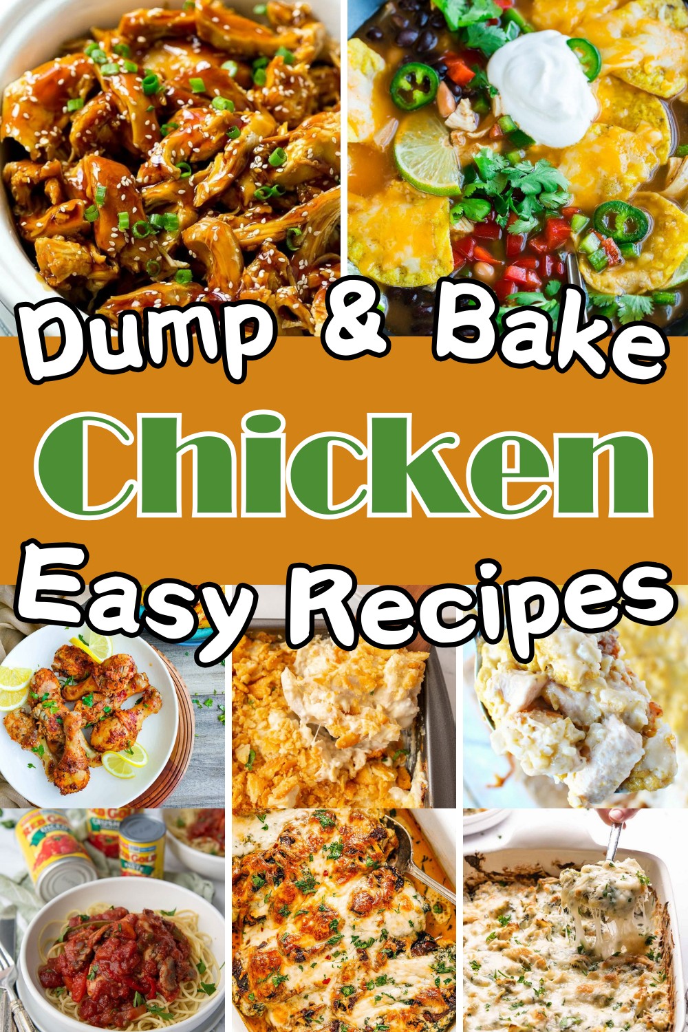 15 Easy Dump & Bake Chicken Recipes - Julie Ann Art