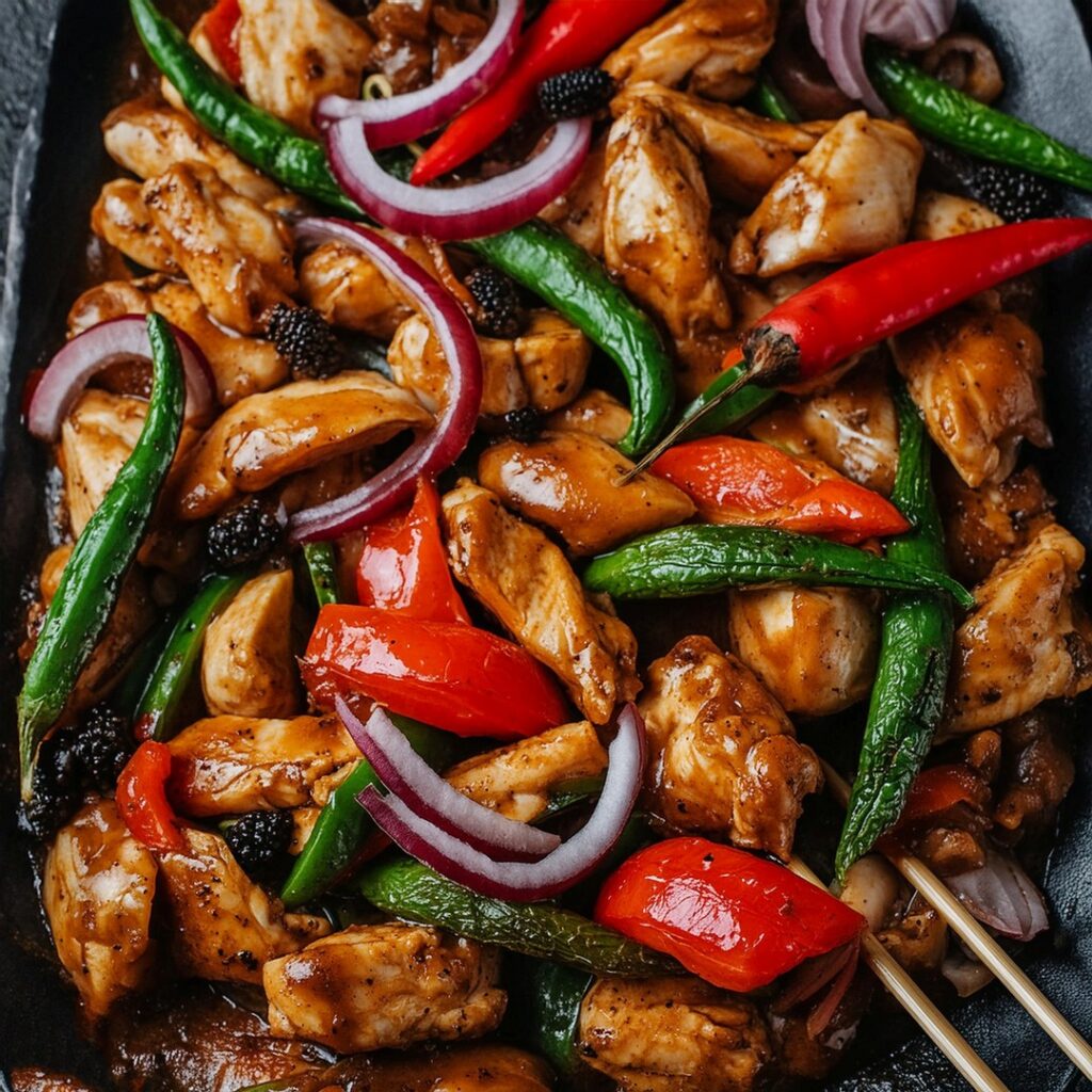 Delectable Black Pepper Chicken Recipe - Julie Ann Art