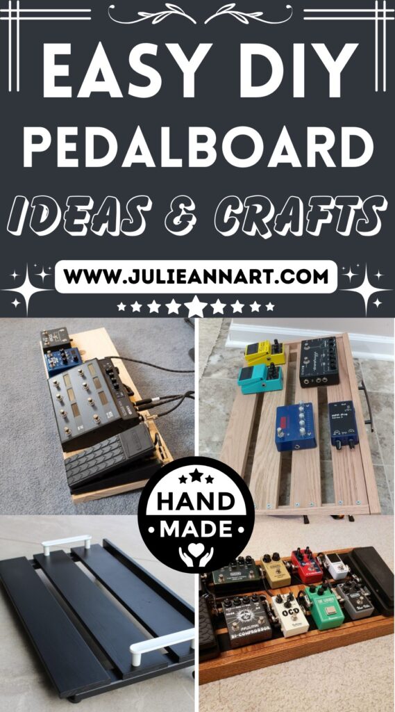 15 DIY Pedalboard Plans For Guitar Users - Julie Ann Art