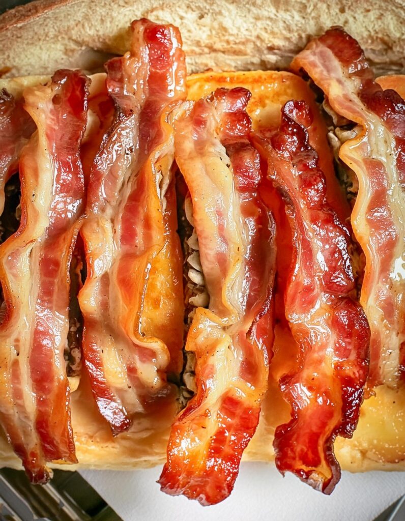 Bourbon Bacon Roast Beef Sliders Recipe For Parties - Julie Ann Art