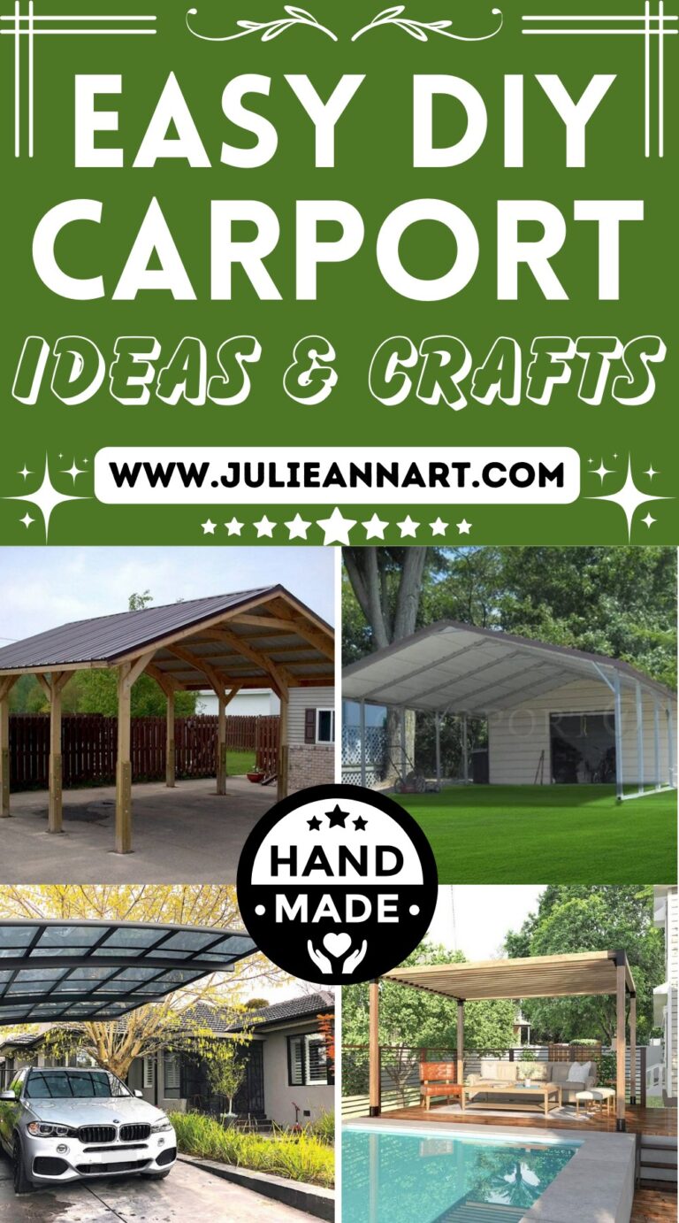 15 DIY Carport Plans To Make Shelters For Vehicle - Julie Ann Art