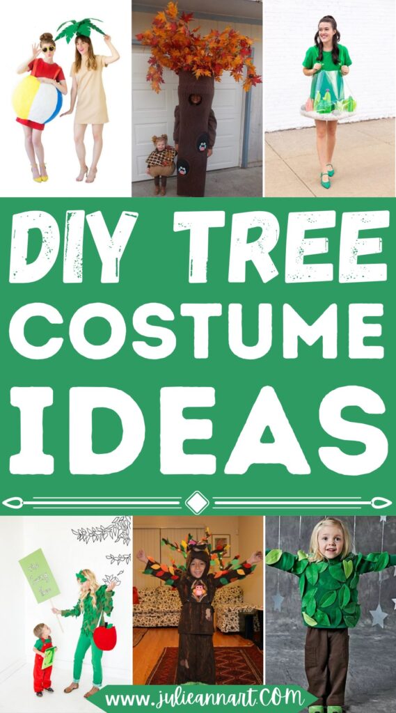 10 DIY Tree Costume Ideas For Earth Day Exclusives! - Julie Ann Art