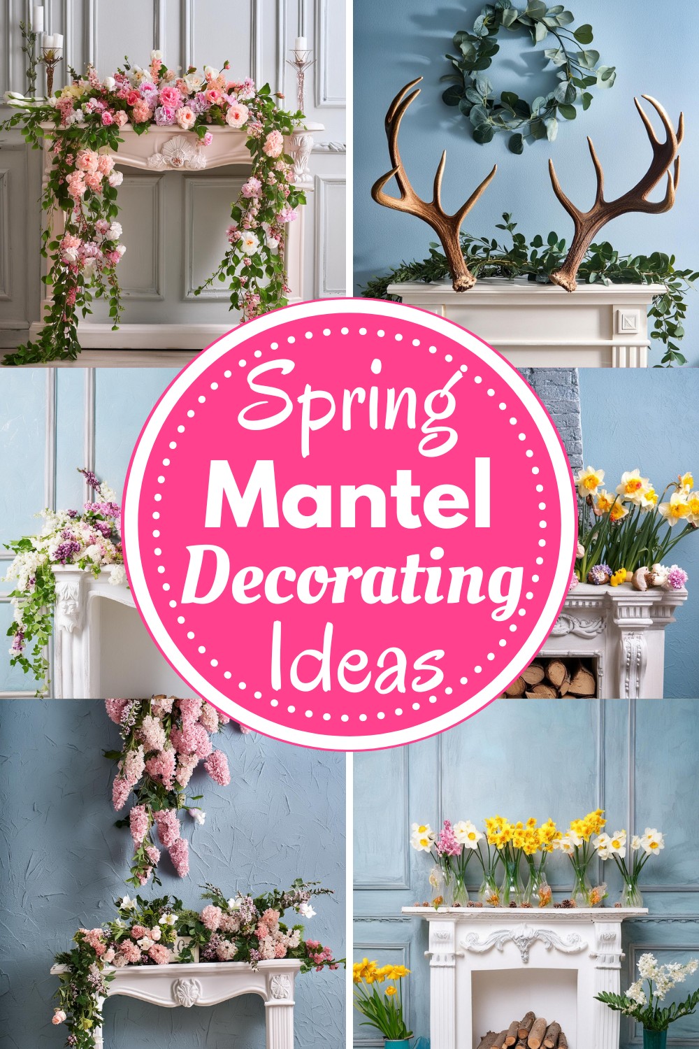 2024 Best Ideas For Spring Mantel Decorating To Stylize Every Corner Of ...