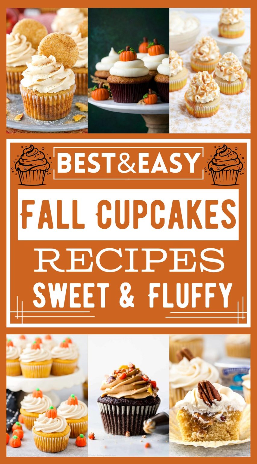 10 Best Fall Cupcakes Recipes Sweet & Fluffy - Julie Ann Art