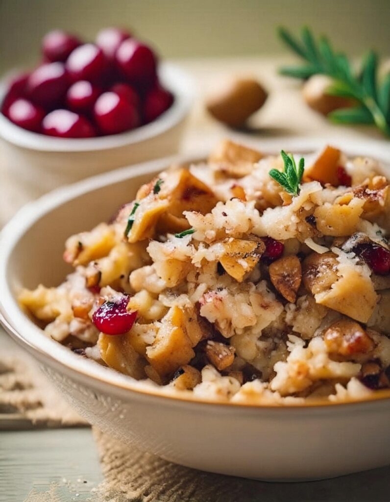 Tastiest Crock Pot Cranberry Stuffing Recipe - Julie Ann Art