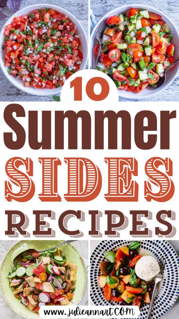 10 Fresh & Healthy Summer Sides Recipes - Julie Ann Art