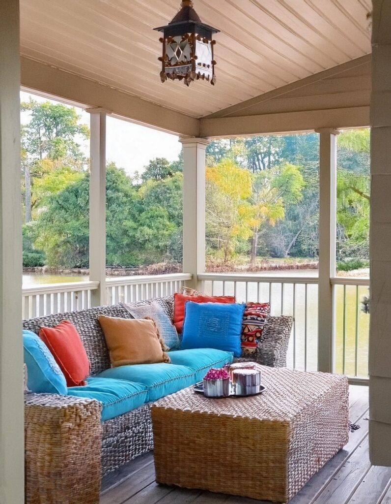 10 Simple & Extremely Unique Back Porch Ideas - Julie Ann Art