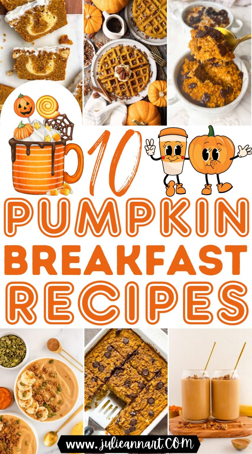 10 Healthy & Tastier Pumpkin Breakfast Recipes - Julie Ann Art