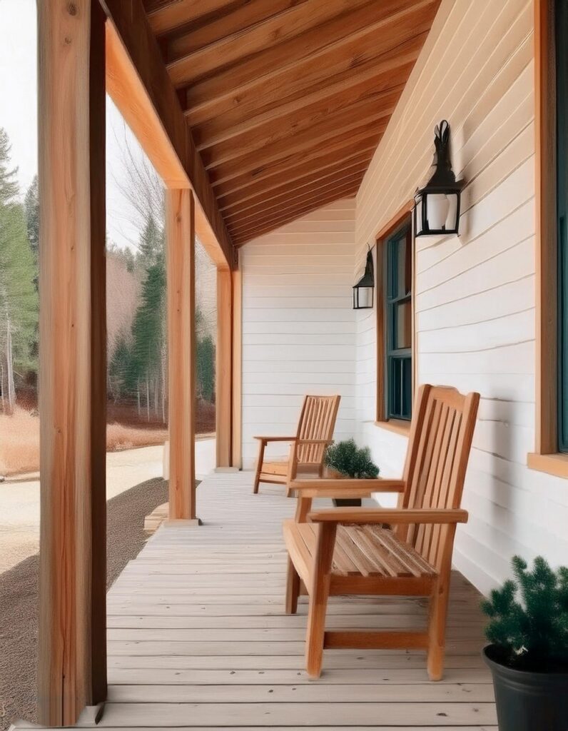 10 Farmhouse Porch Columns Decor Design & Ideas - Julie Ann Art