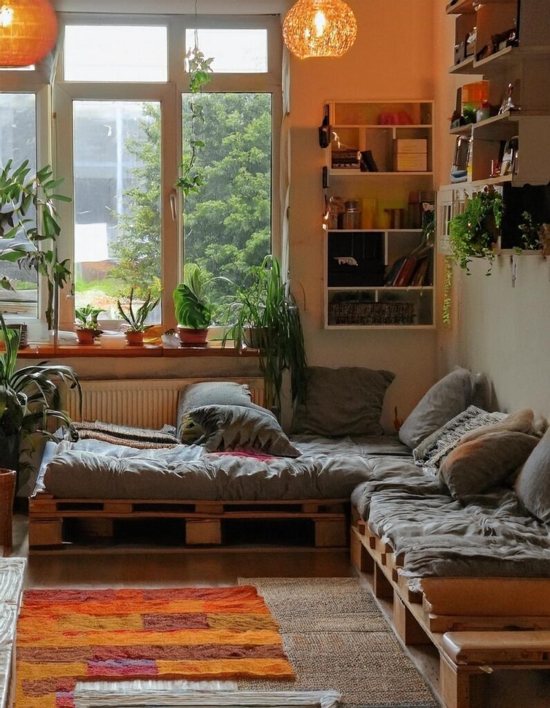 11 Delightfully Colorful Studio Apartment Decor Ideas - Julie Ann Art