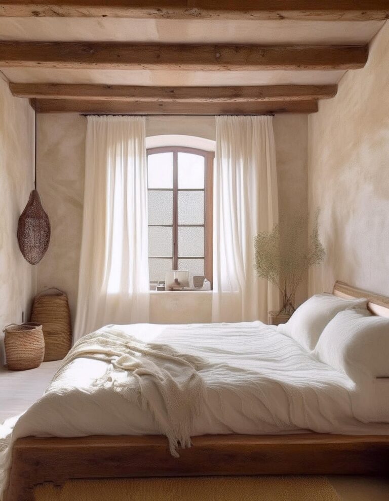 10 Simple Classic Rustic Bedroom Ideas - Julie Ann Art