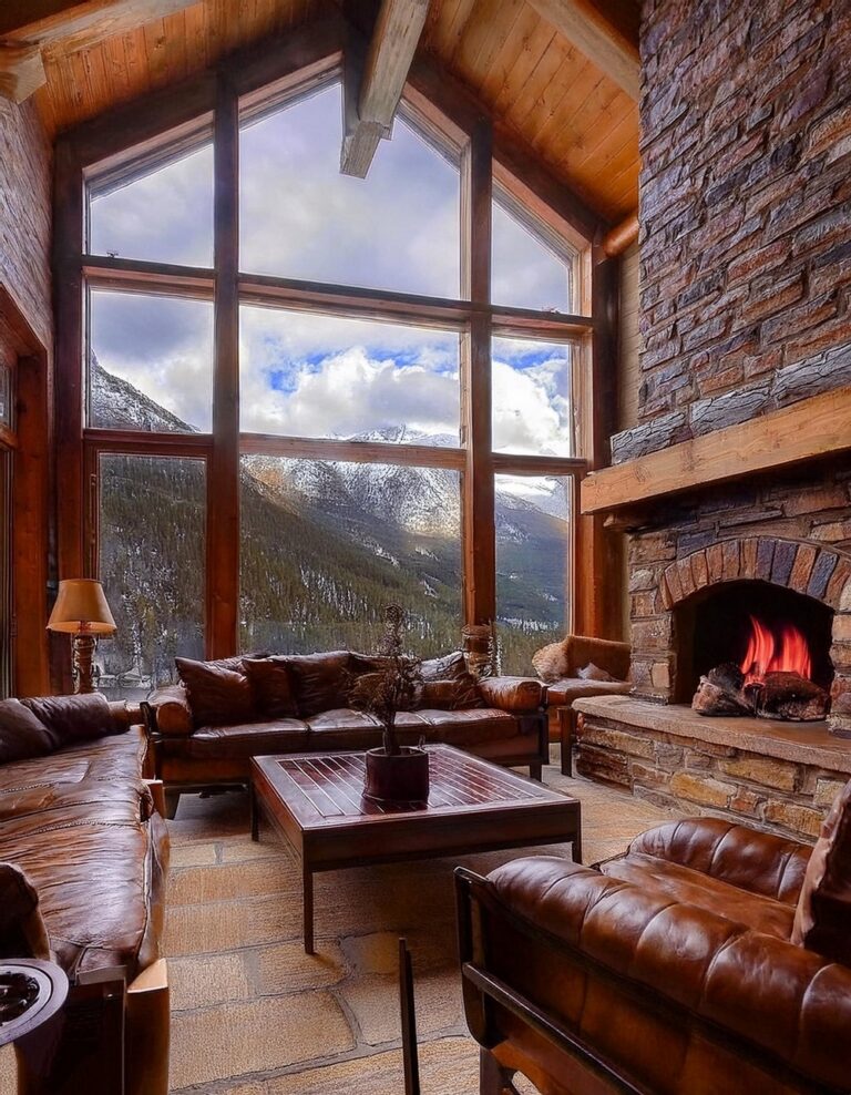 10 Wood Inspired Rustic Living Room Ideas - Julie Ann Art