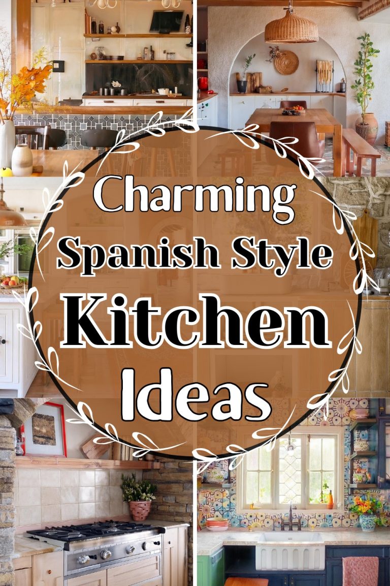 10 Charming & Unique Spanish Style Kitchen Ideas - Julie Ann Art