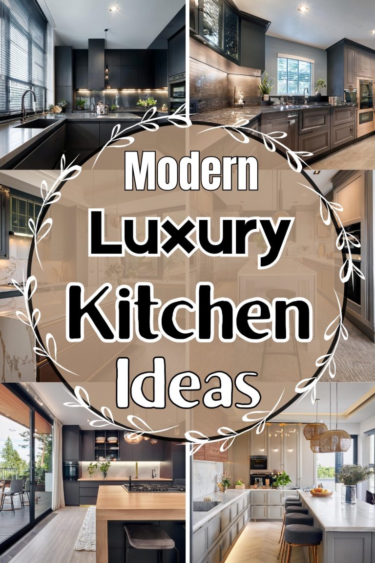 10 Super Sophisticated Modern Luxury Kitchen Ideas - Julie Ann Art