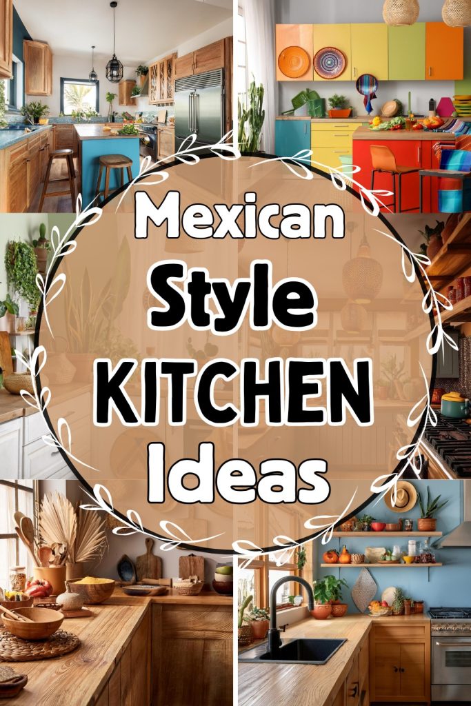 8 Mexican Style Kitchen Setting & Renovation Ideas - Julie Ann Art