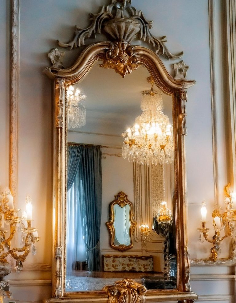 10 Sophisticated Living Room Wall Mirror Decor Ideas - Julie Ann Art
