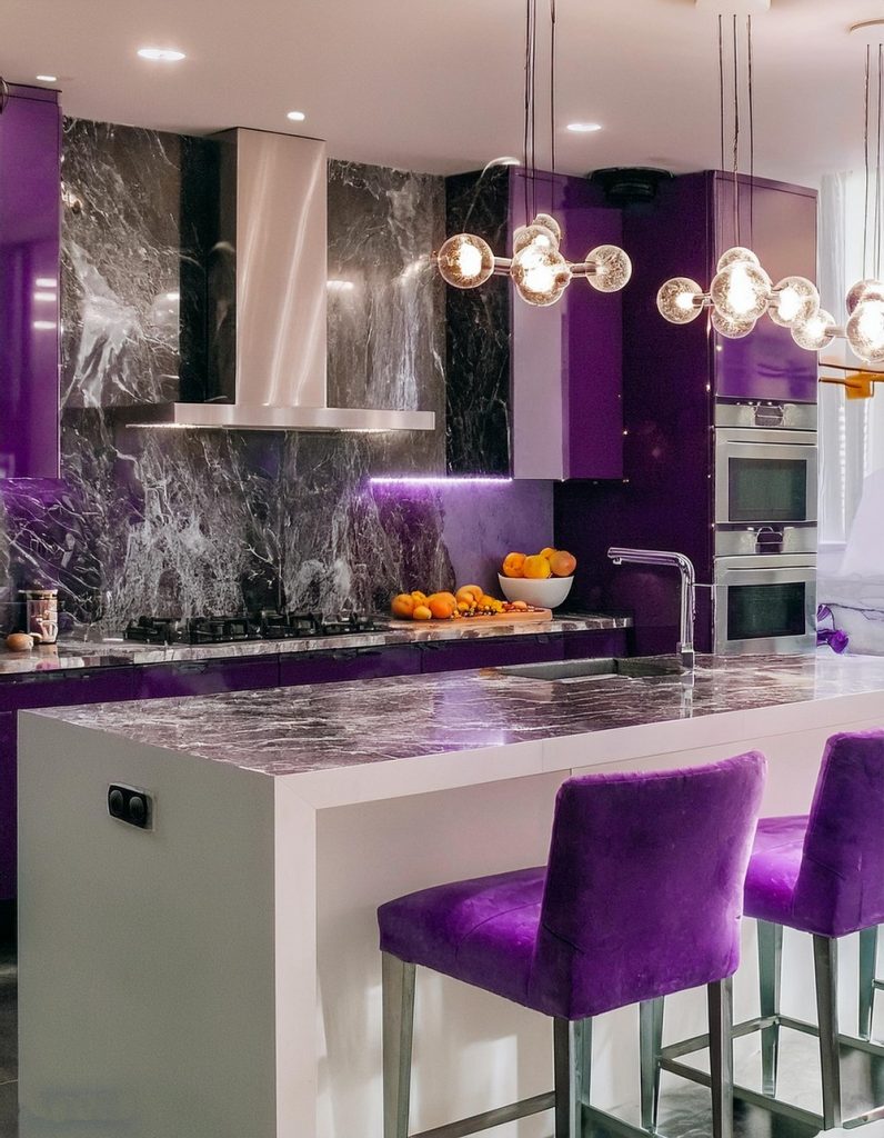 10 Unique Sophisticated Purple Home Decor Ideas - Julie Ann Art