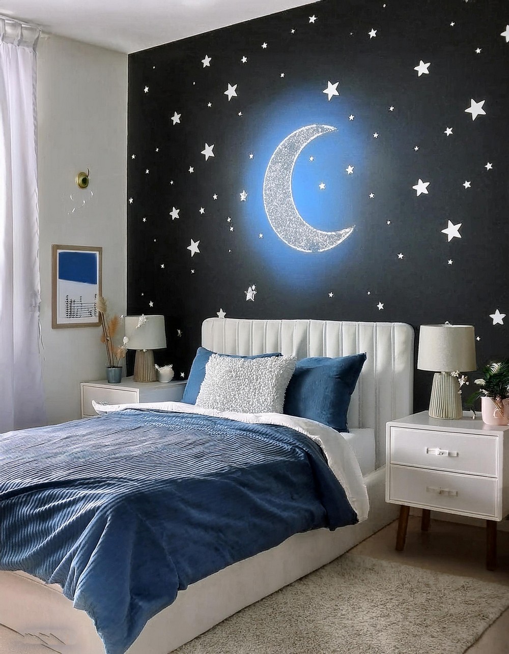 10 Unique Dreamy Style Celestial Bedroom Decor Ideas - Julie Ann Art