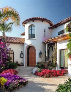 10 Spanish Style Home Exterior Designs & Ideas - Julie Ann Art