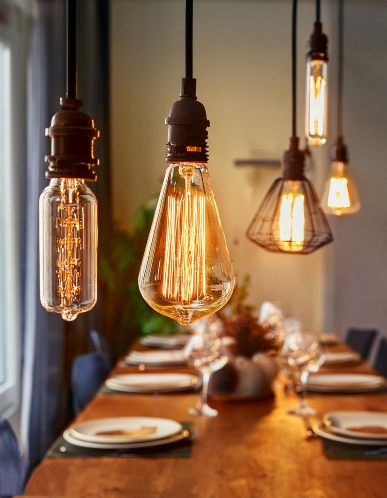 8 Unique Lighting Options For Your Dining Room - Julie Ann Art