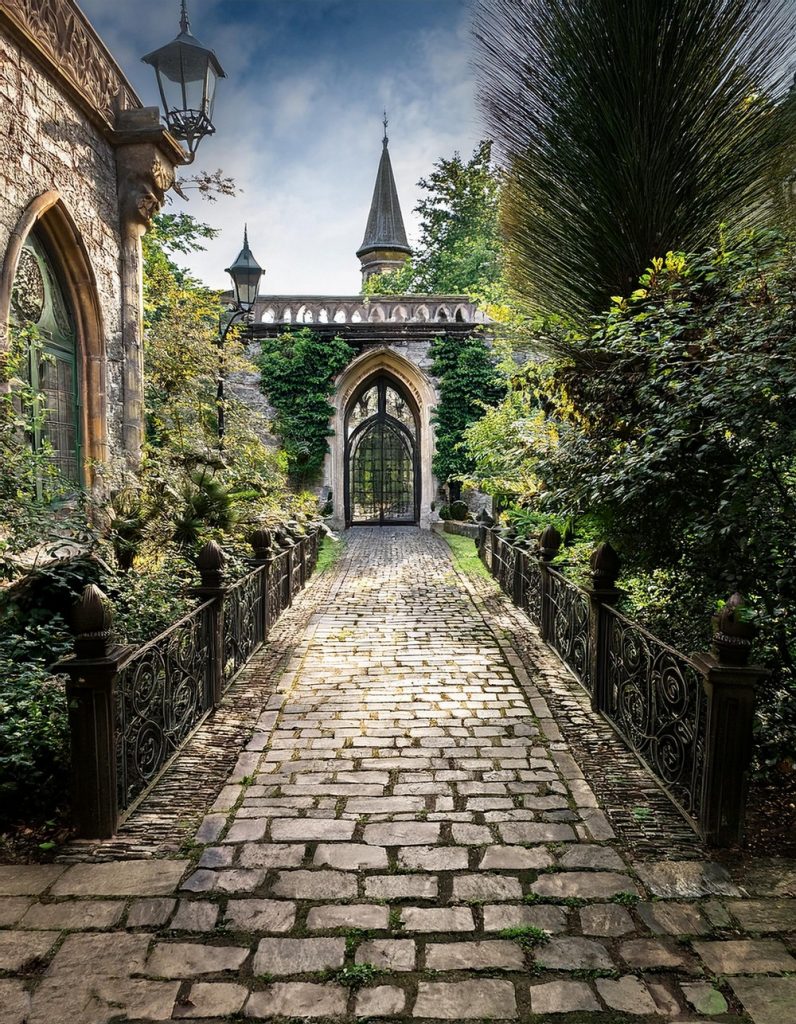 9 Spooky Fun Gothic Patio Decor Ideas - Julie Ann Art