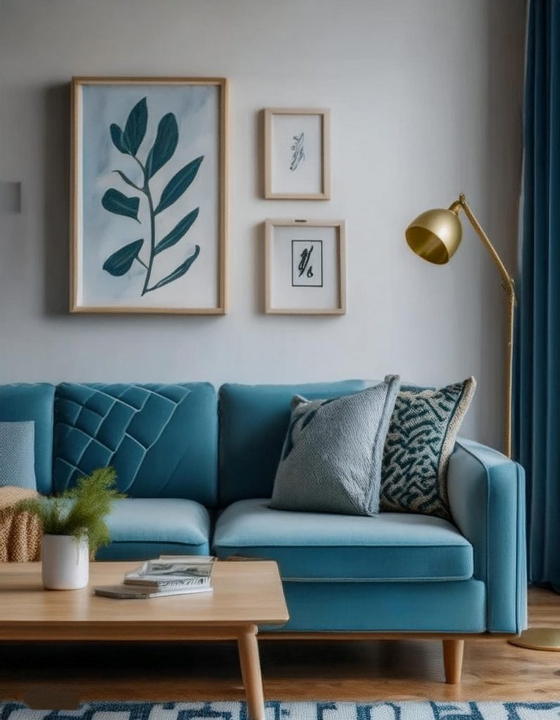 10 Cozy & Soothing Blue Home Decor Ideas - Julie Ann Art